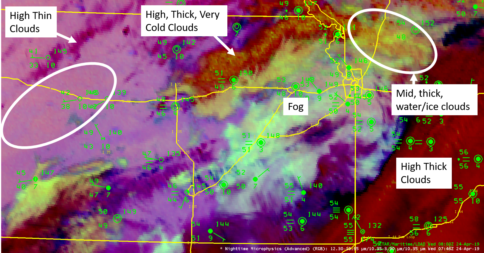 Nighttime Fog Monitoring | VISIT: Meteorological Interpretation Blog